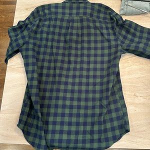 J. Crew | Shirts | J Crew Green And Blue Plaid Flannel | Poshmark